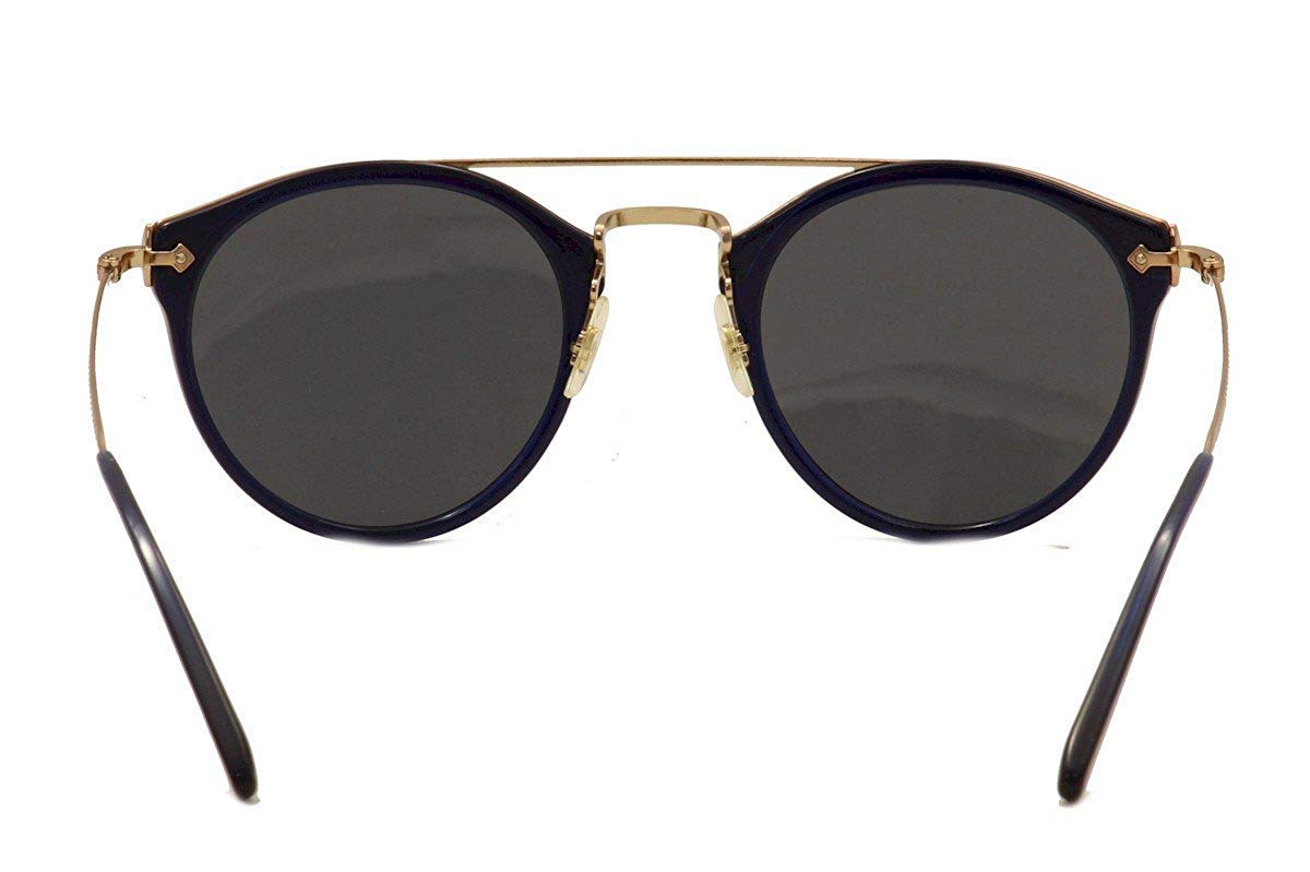 Oliver Peoples Eyewear Women's Remick Sunglasses, Denim Rose Gold/Blue, One Size