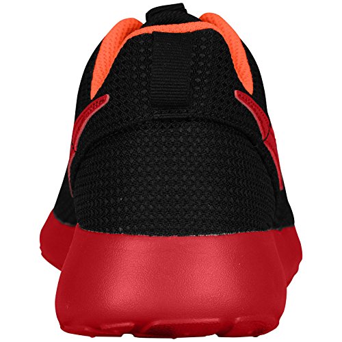 Nike Rosherun Boys Running Shoes (GS) 599728-014 Black Hyper Crimson- Gym Red 6.5 M US