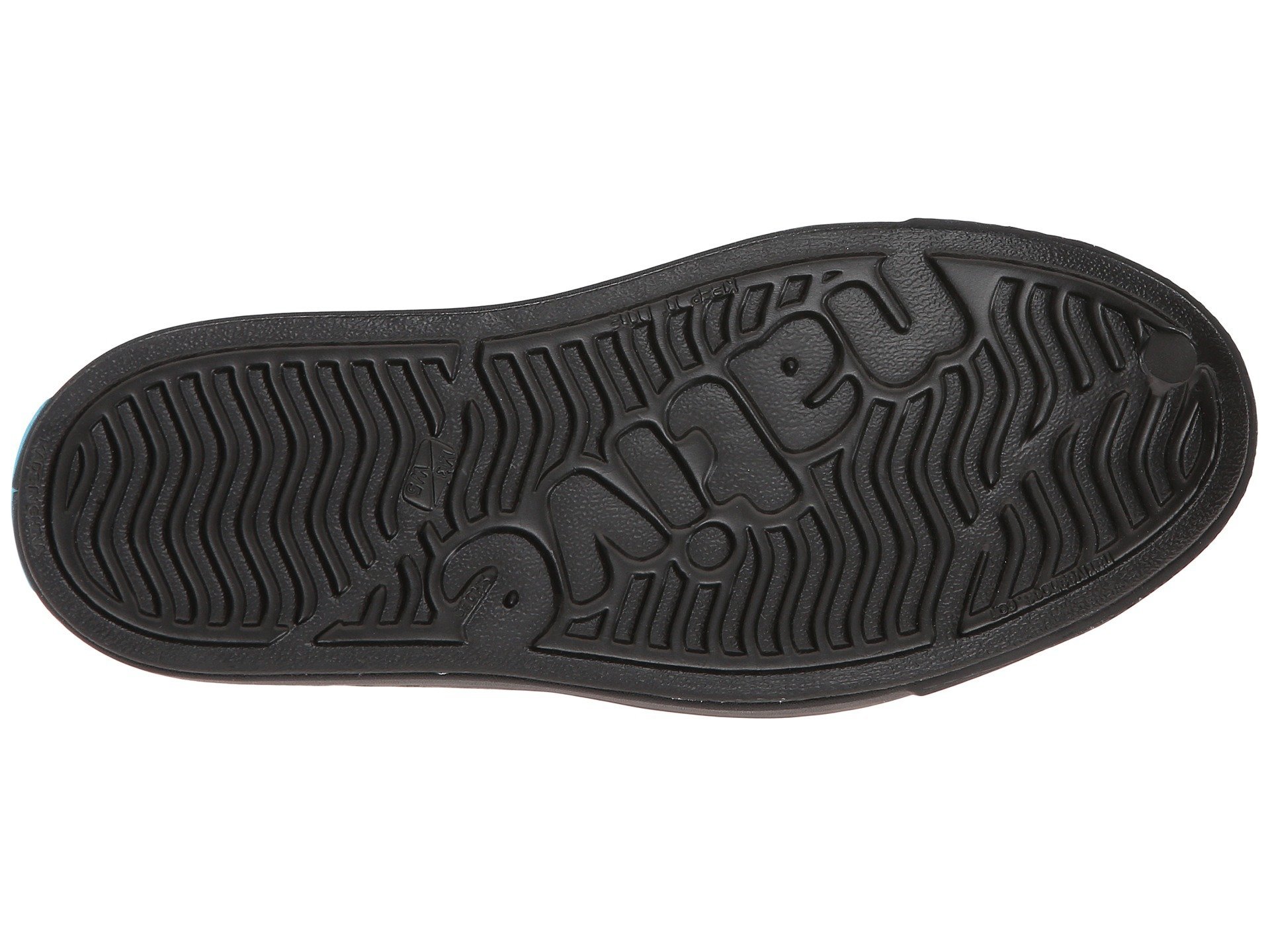 Native Shoes, Jefferson, Lightweight Sneaker for Adults, Jiffy Black/Jiffy Black, 11 M US Women/9 M US Men