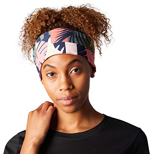 Smartwool Merino Sport Headband Sunset Coral Palm Print