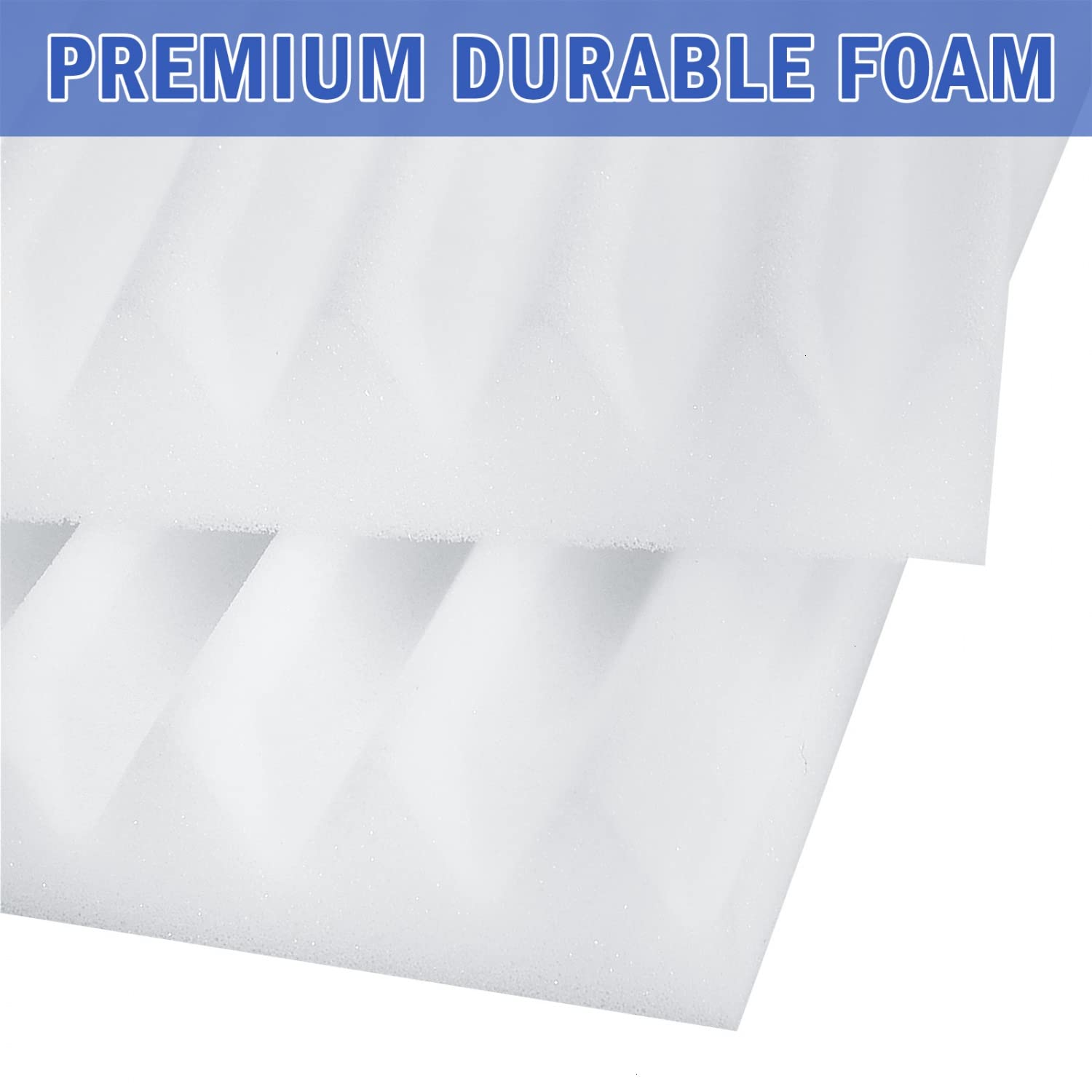 YoleShy Window Air Conditioner Side Panels Foam Insulation Panels for Window Air Conditioner, AC Units Window Insulation Kit 17 X 9 X 1 inch, Pack of 2, White
