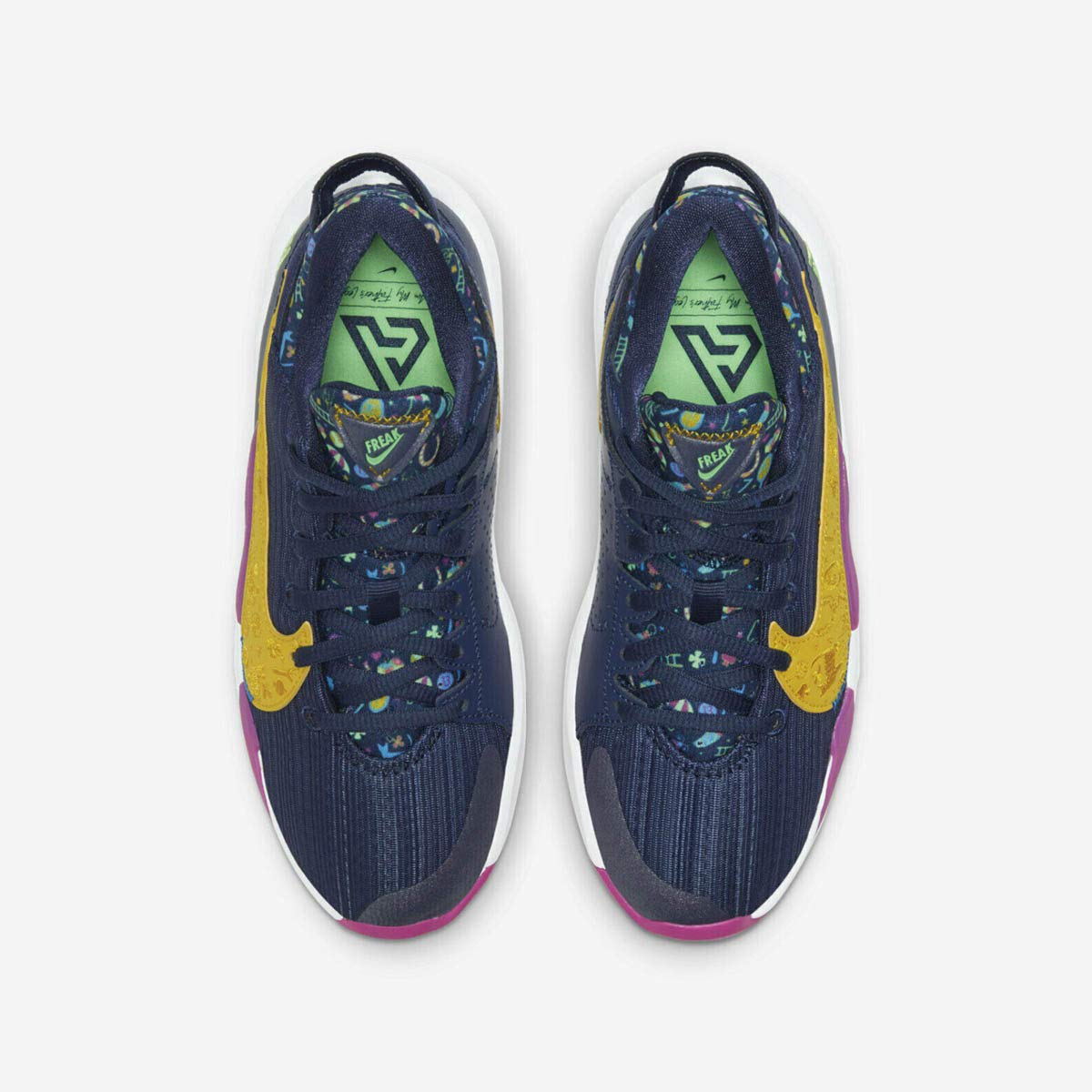 Nike Kid's Shoes Zoom Freak 2 Superstitious (GS) CT4592-400 (Numeric_6)
