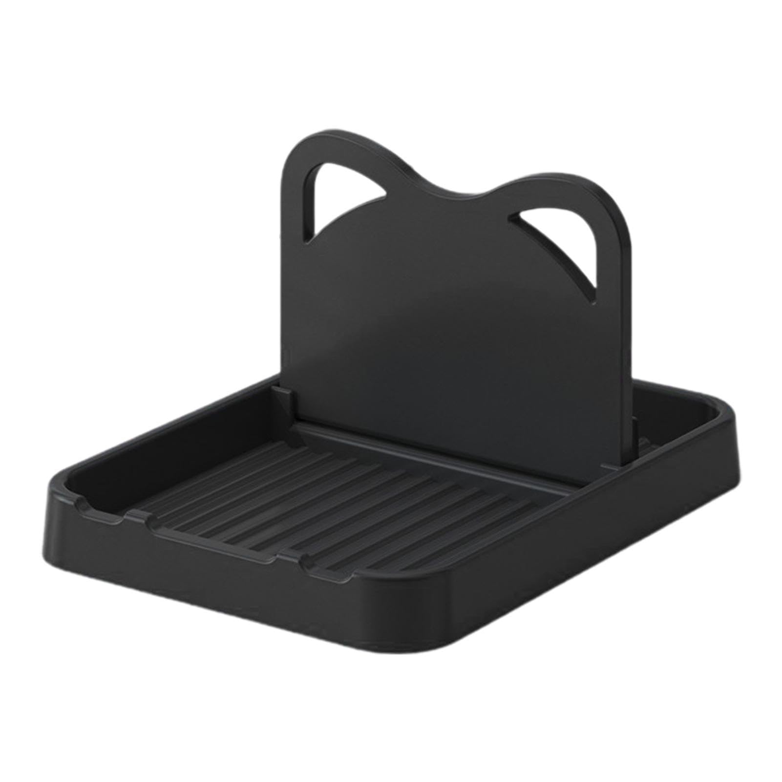 Pot Rack, Utensils Storage Rack, Foldable Pot Organizer, Pot Rack Organizer with Drip Tray, Spoon Holder Spatula Pan Cover Shelf, Multi functional Spoon Rest Pot Lid Holder For Cooking Utensils