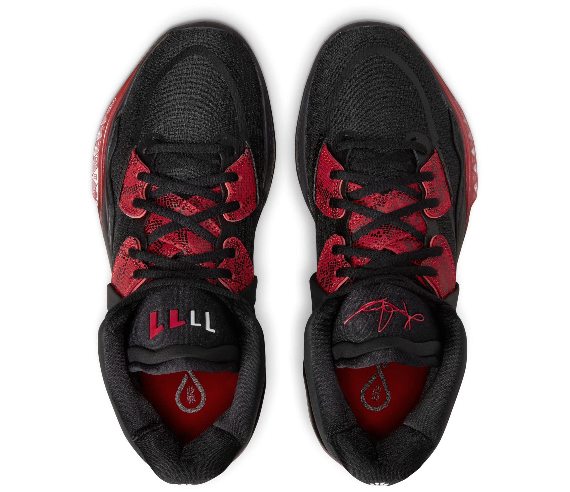 Nike Kyrie Infinity Bred CZ0204-004 Black/University Red Men's Basketball Shoes (us_Footwear_Size_System, Adult, Men, Numeric, Medium, Numeric_9_Point_5)
