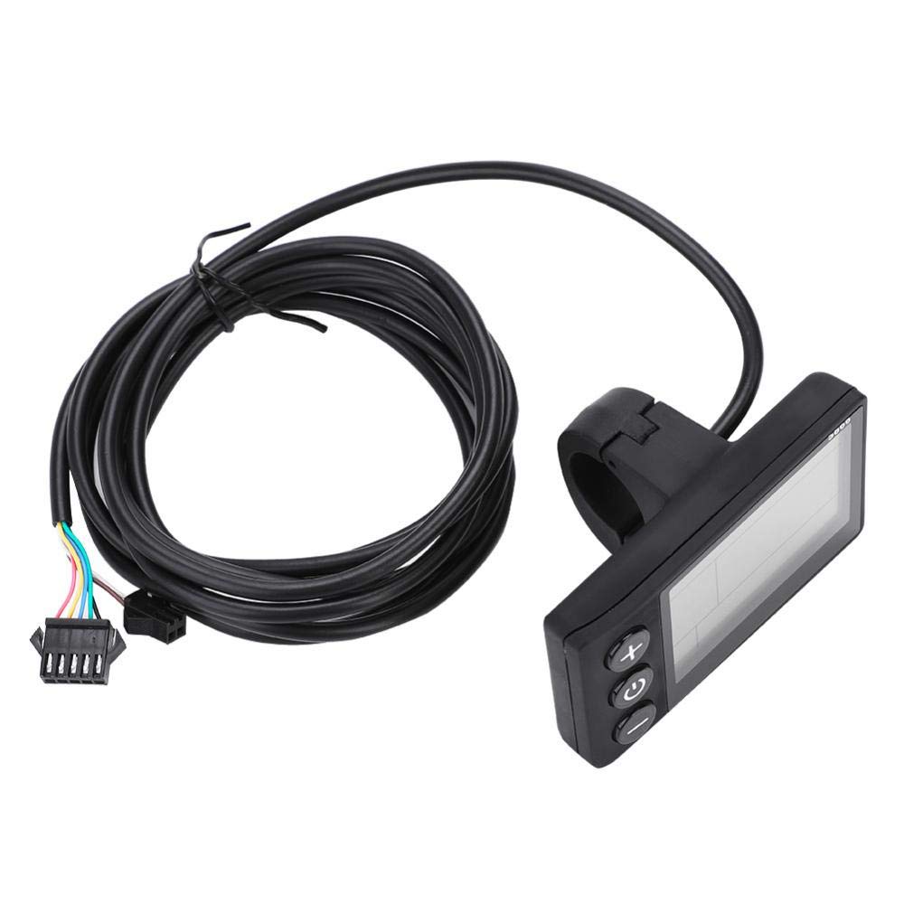 nulala Motor Controller Motor Brushless Controller 24V-48V Waterproof LCD Display Panel Electric Bicycle Scooter Brushless Controller Kit(24V/36V 350W)