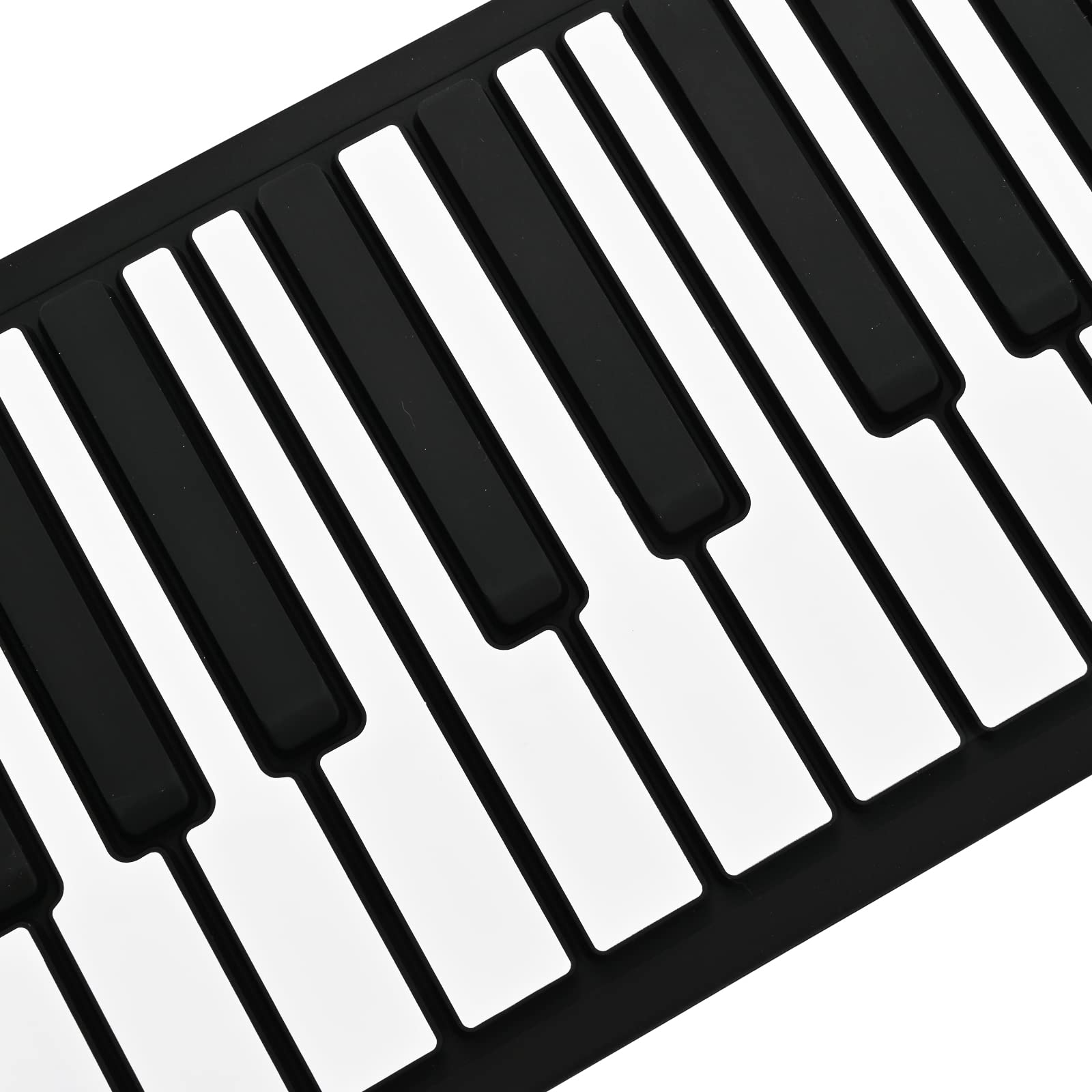 Topoworl Beginner Electric Piano 88 Keys Keyboard Piano Foldable Electronic Piano Home Digital Piano for Microphone Earphone