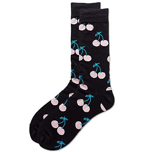 Womens Socks Size 9-11 No Shoe Socks for Men Compression Socks, 15-20 mmHg, Women's Dress Socks, Knee High Over Calf Length, Black Cable Knit, Large