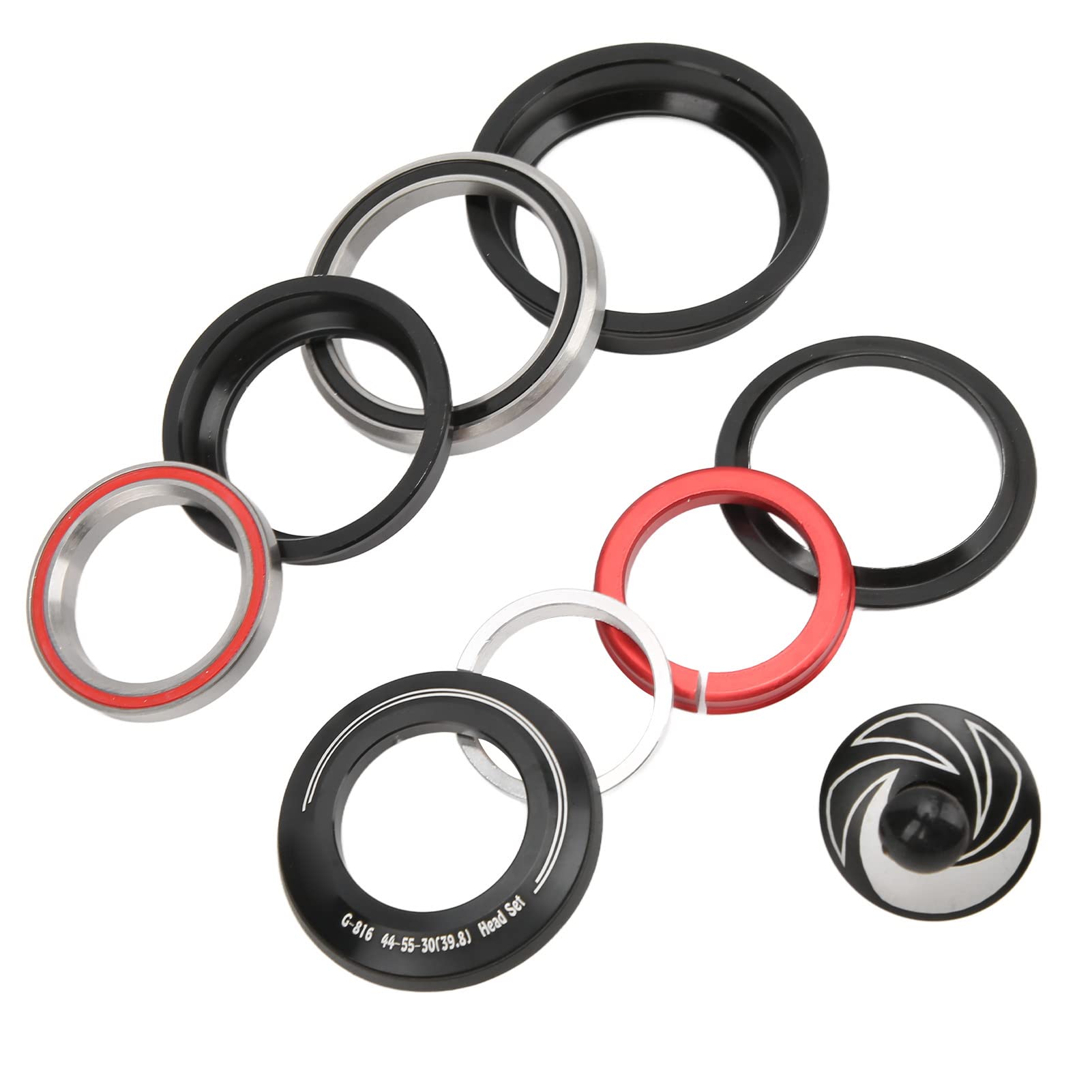 Threadless Headset, Lightweight Bearings Headset Anti Rust Durable for Mountain Bike for Road Bike