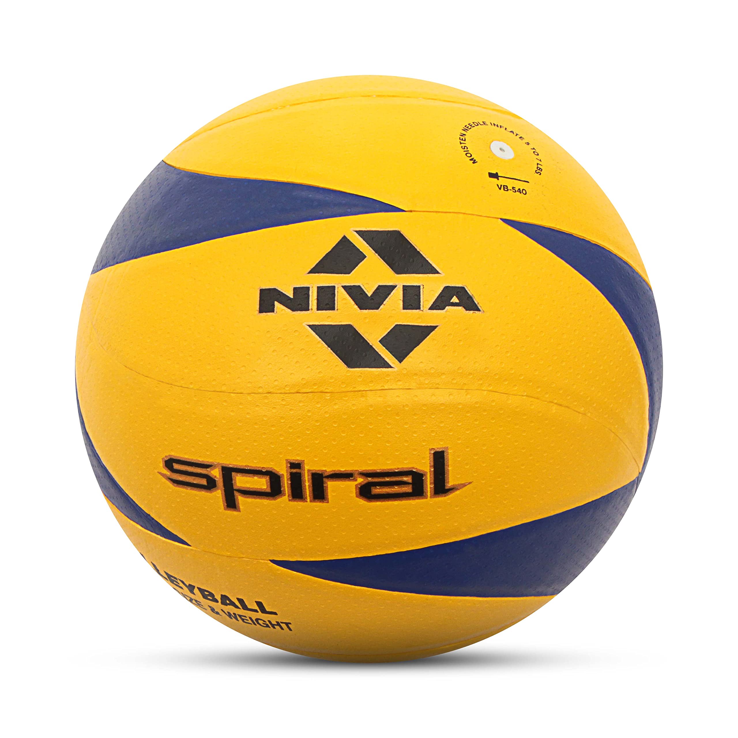 Nivia Spiral Hand Stiched Volleyball-Size: 4
