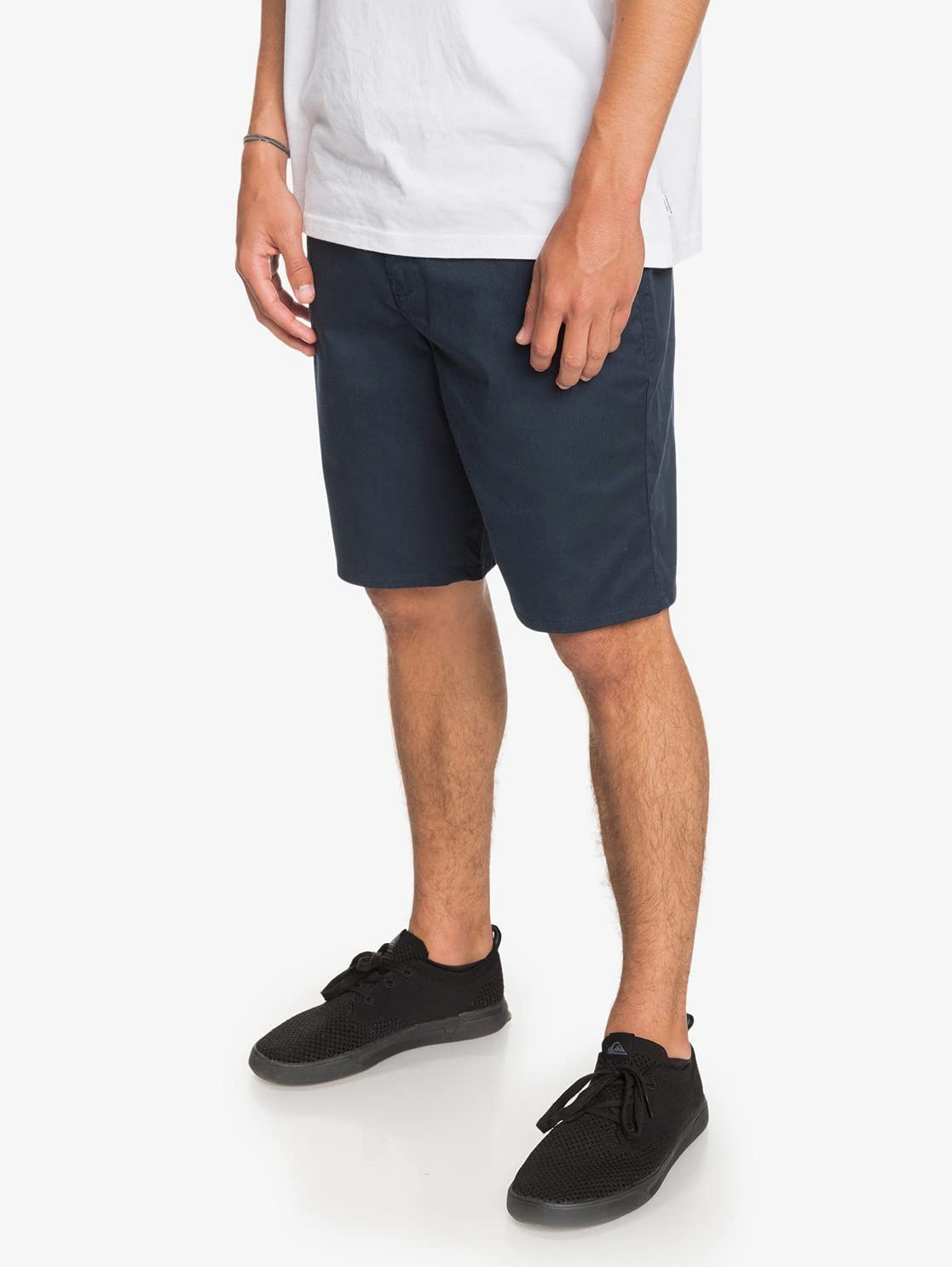 Quiksilver mens New Everyday Union Stretch Walk Casual Shorts, Dark Grey Heather, 36 US