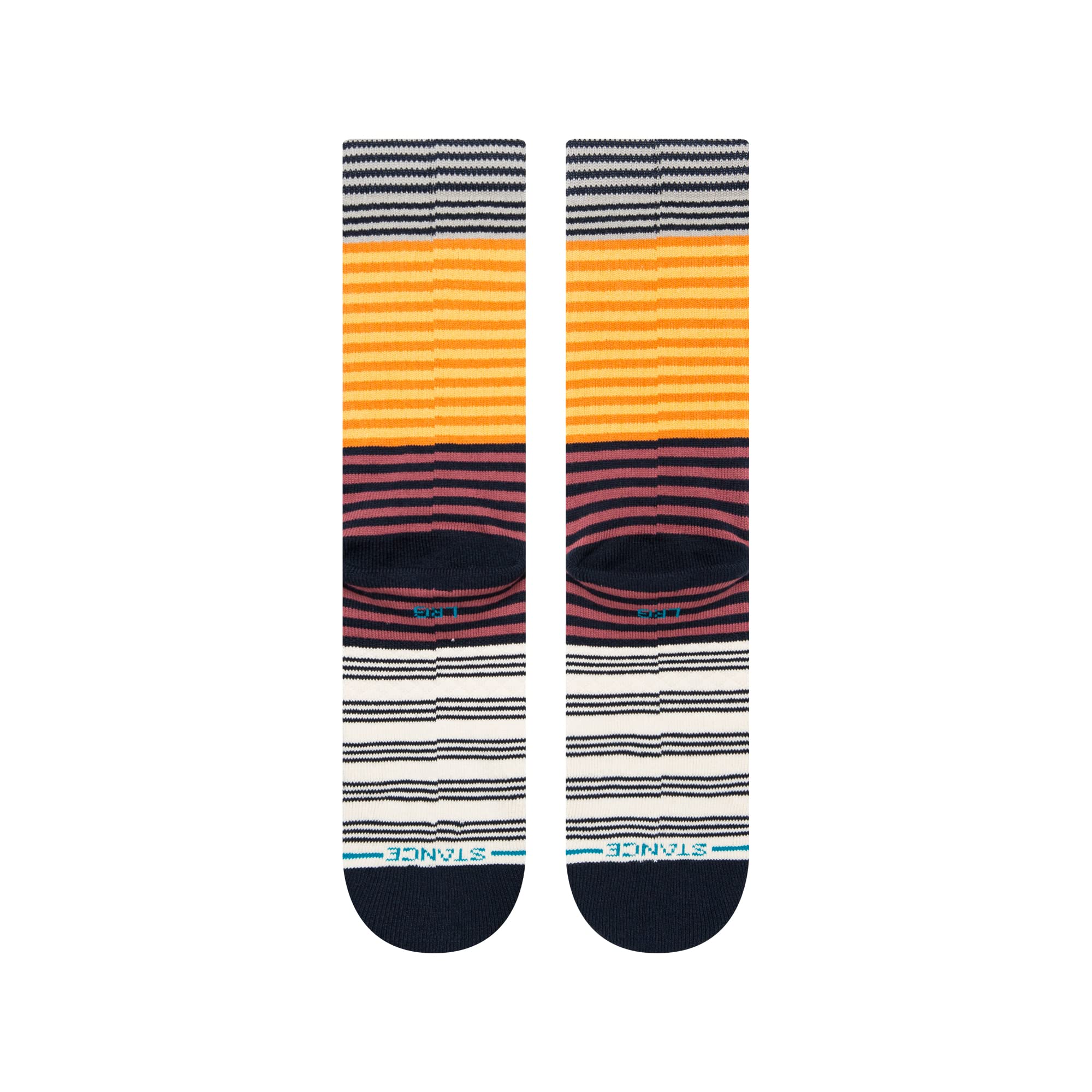Stance Diatonic Crew Socks (Large, Navy)