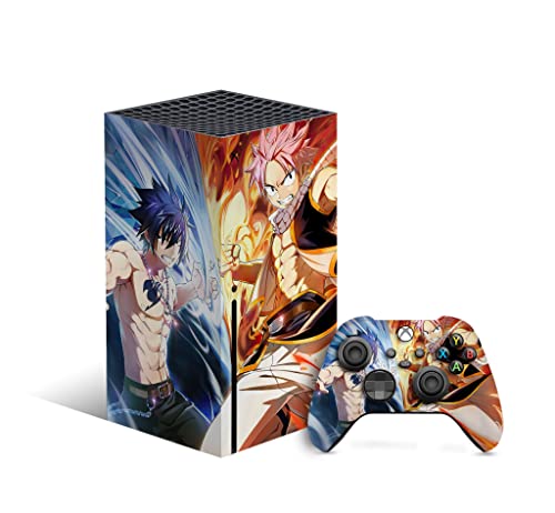 The Son Of God Dragon Anime Vinyl Skins for X-box-Series-X, Wrap Decal Cover Stickers for X-box-Series-X Console Controller