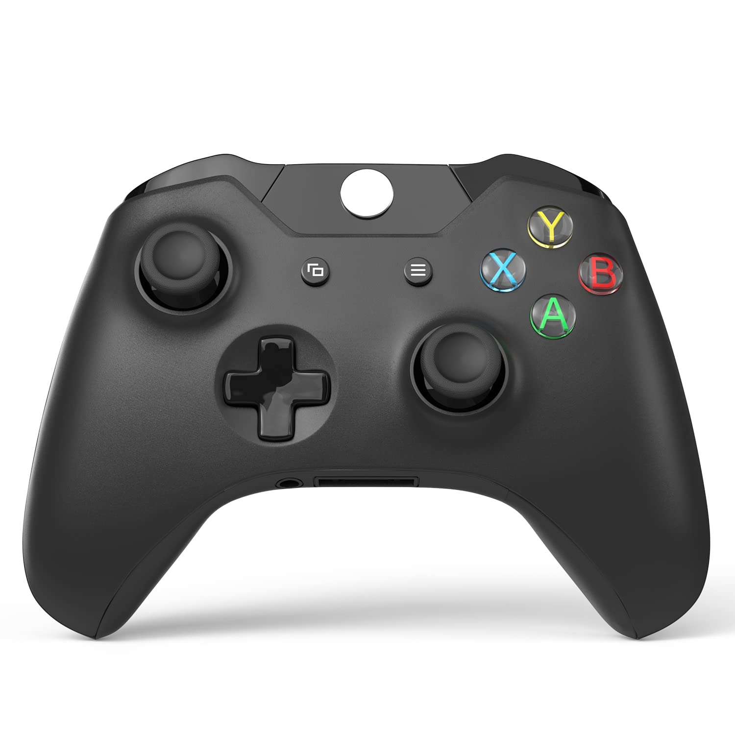 Wireless PC Controller Compatible With Xbox Series X/S/Xbox One/Xbox One S/One X, with Headphone Jack(BLACK)