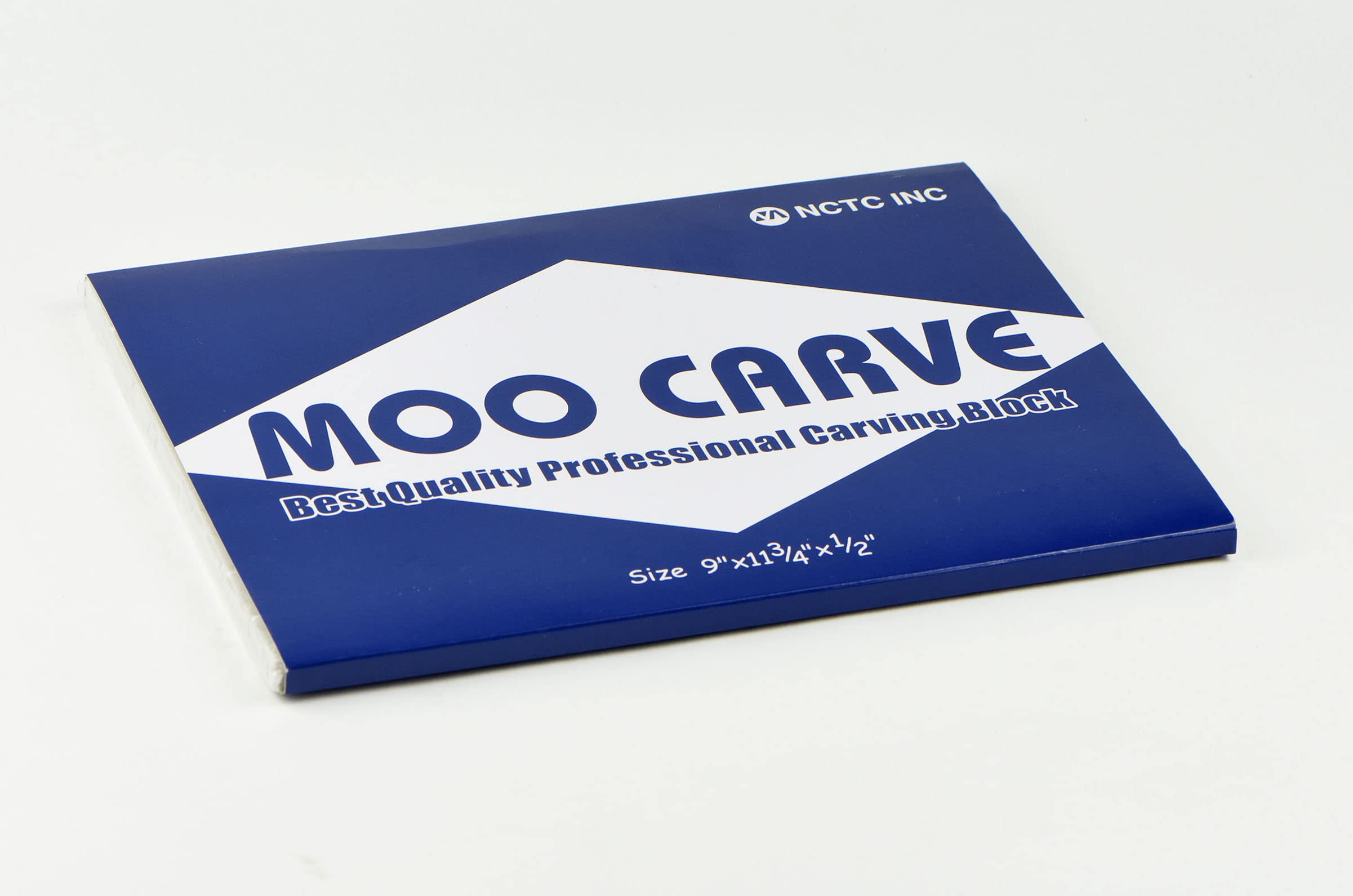 MOO Carve Professional Carving Block, 9 by 11-3/4-Inch by 1/2-Inch, for Stamp Carving and Printmaking, MOO-9115, 1 Each