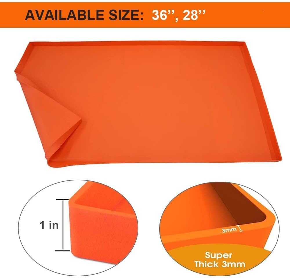 Noah's Silicone Mat, Accessories for Blackstone Griddle: Unparalleled Defense Against Stains and Corrosion/Food-Grade, Reusable Silicone Material, 36 Blackstone Griddle Cover.