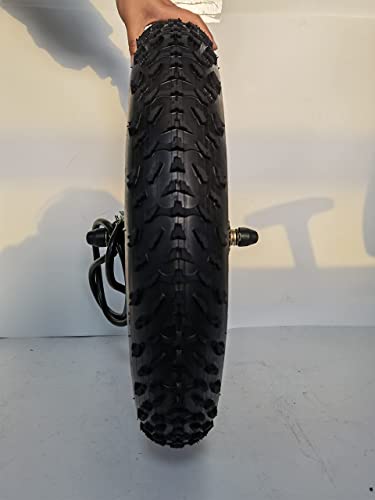 NBPOWER 20inch *4.0 3000W Electric Fat Bike Conversion kit with tire, Sabvoton Programmable Controller, TFT UKC1 Color Display, 7- Speed Freewheel, and Twist Throttle (with Color TFT Display)