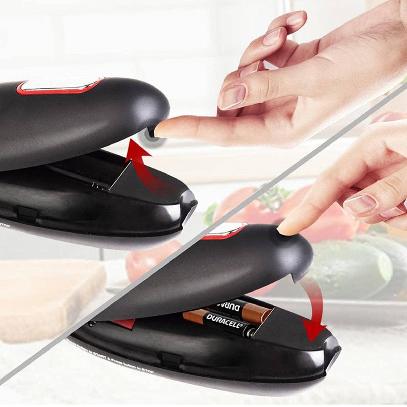 NC Electric Can Opener Binaural Corkscrew Cross-Border Glass Can Opener Automatic Can Opener Kitchen Tool Accessories