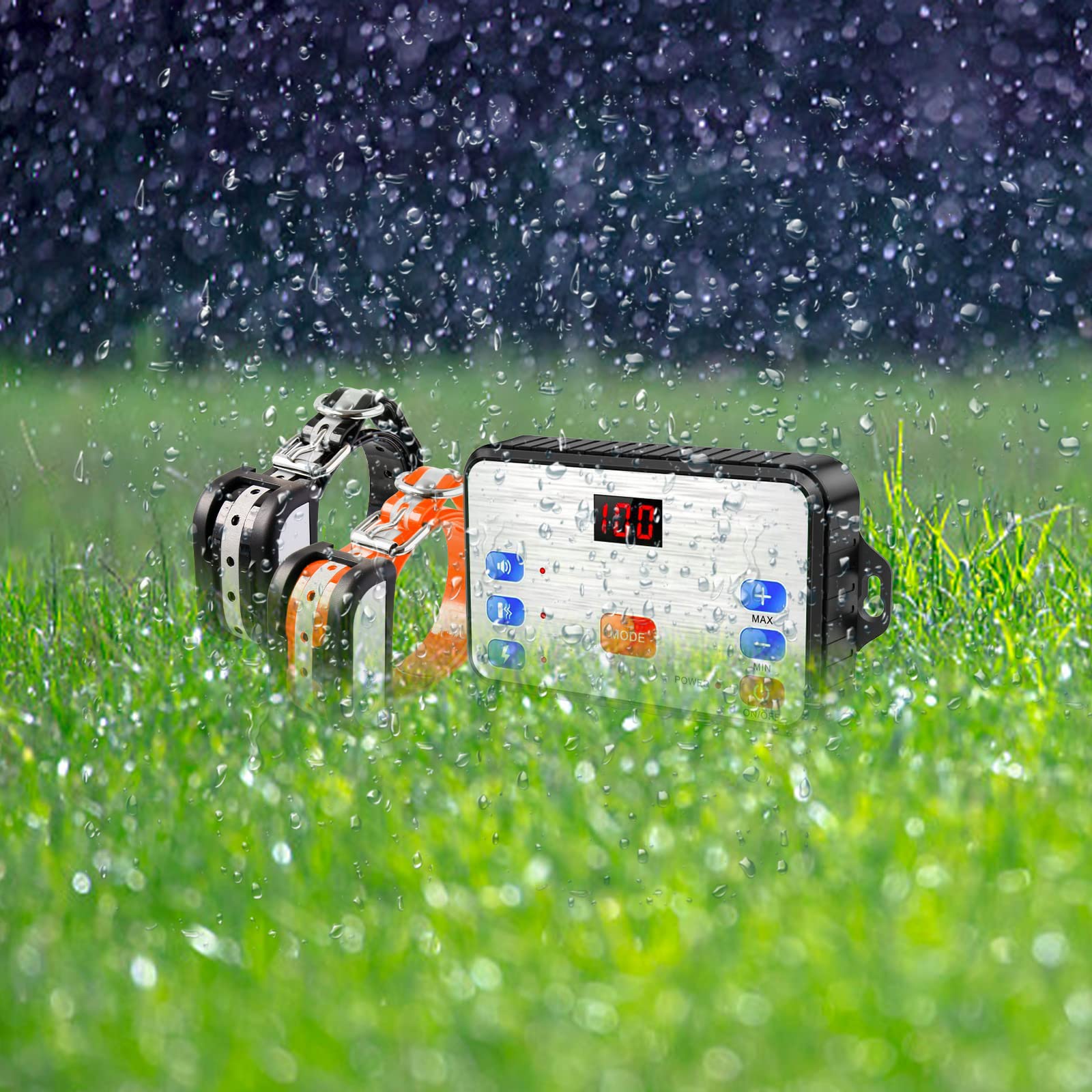 only warm Dog Wireless Fence System Dog Trainging Collar 2 in 1 Adjustment Reflective Waterproof Collars Freedom Fence