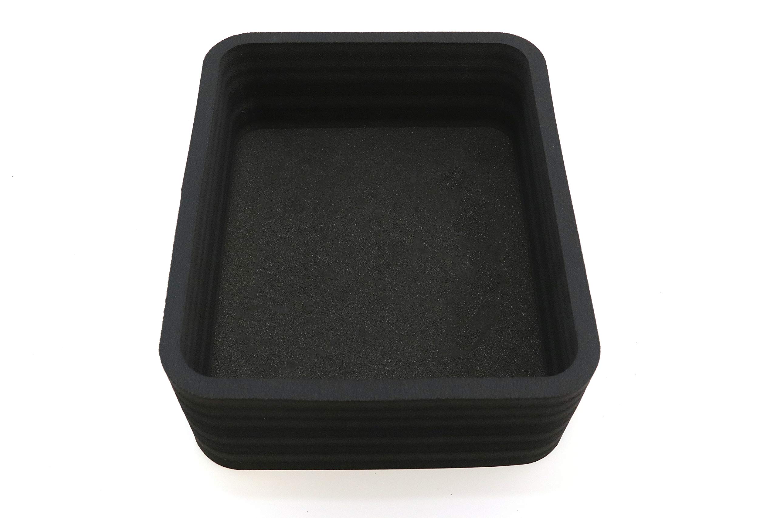 Polar Whale 3 Large Food Storage Organizers Bin Tray for Kitchen Pantry Refrigerator Freezer Cabinet Cupboard for Snacks Produce Pasta Vegetables Waterproof Washable 10" Wide x 12" Long - 3 Pack