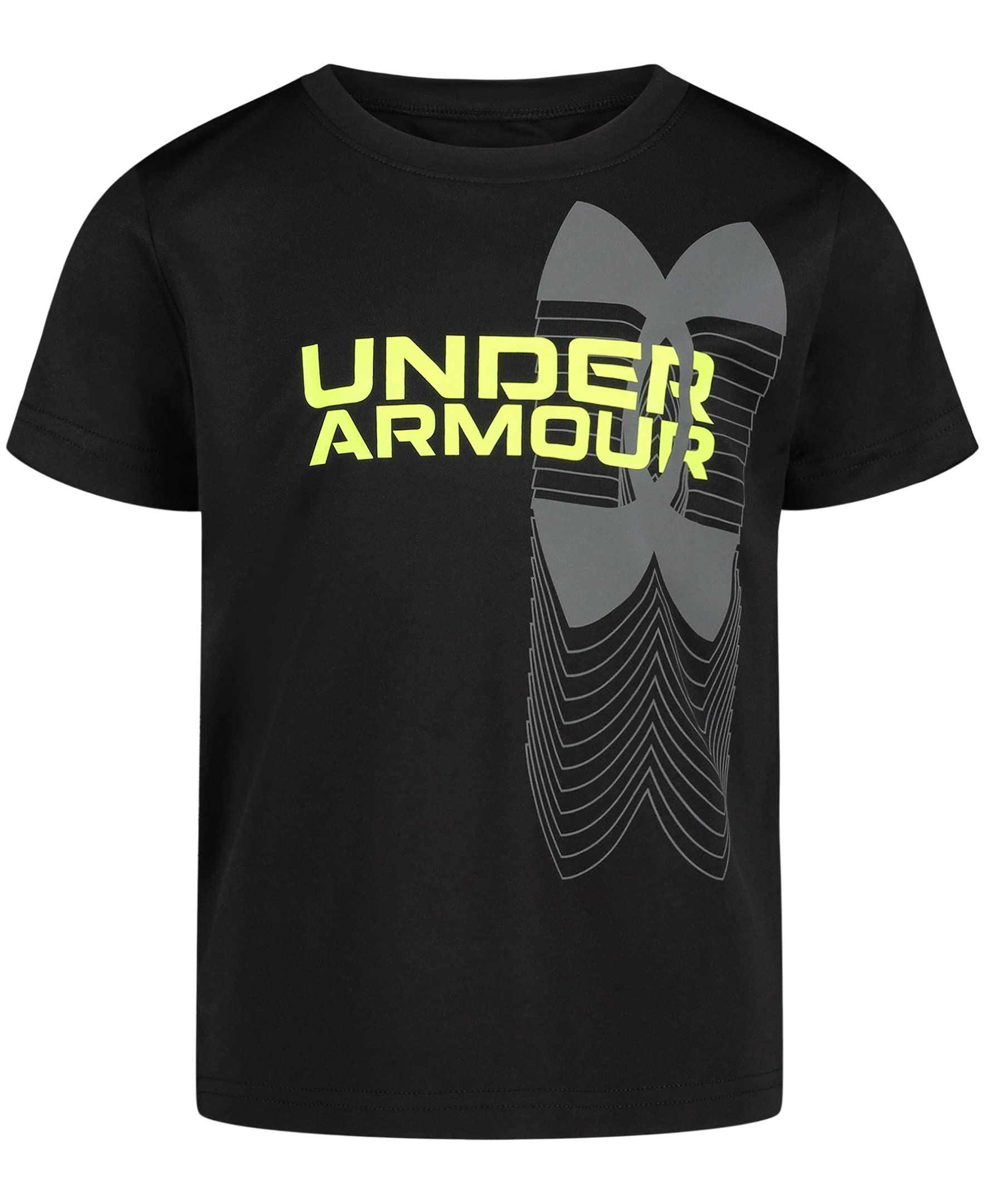 UA Split Logo Hybrid SS, Black, 7