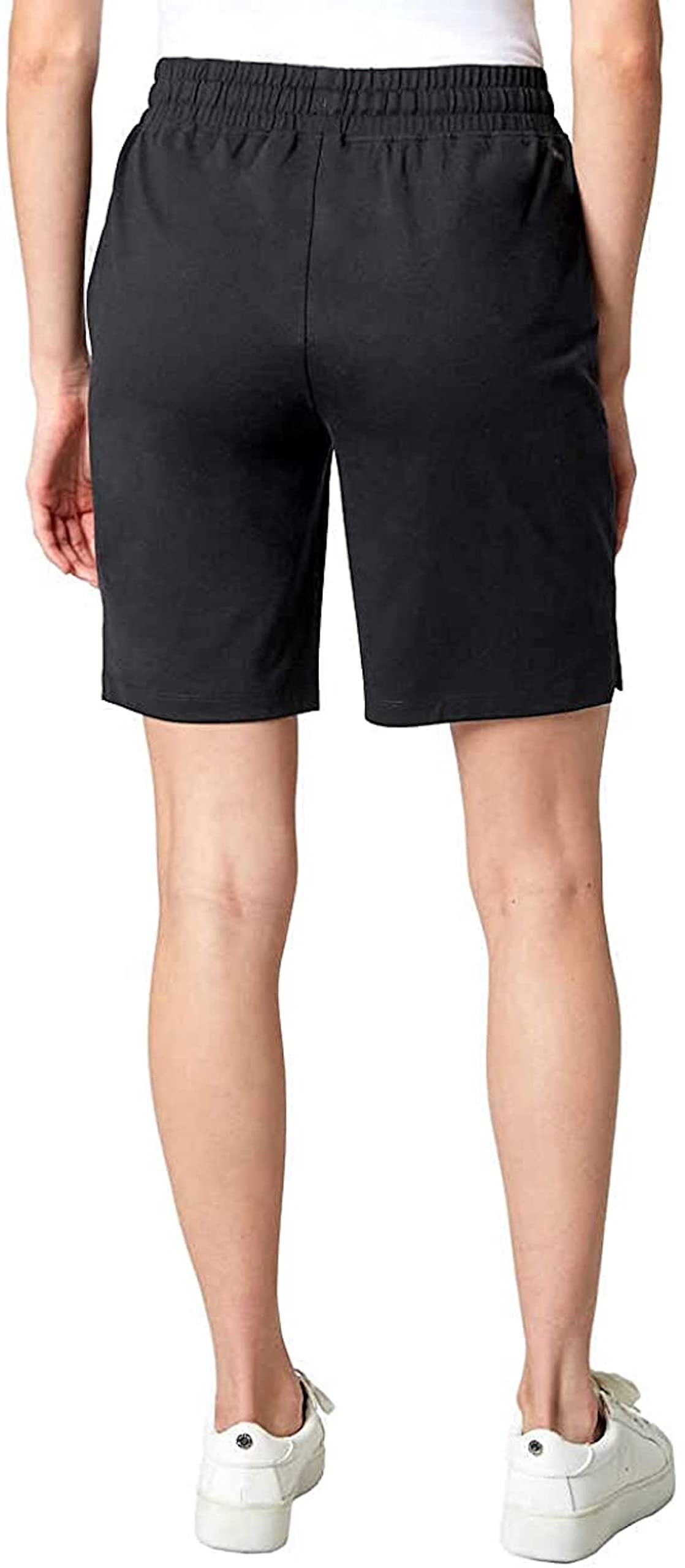 Mondetta Women's Active Bermuda Short (Medium, Black)