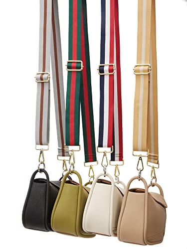 Thick Purse Straps Replacement Crossbody: Adjustable Purse Strap Crossbody 2" Wide Shoulder Strap for Bag