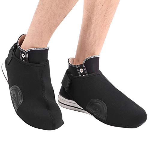 Snowshoe Cover, Snow Shoe Protector Cover Skiing Overshoes Equipment for Any Foot Yard Using for Skiing(black)