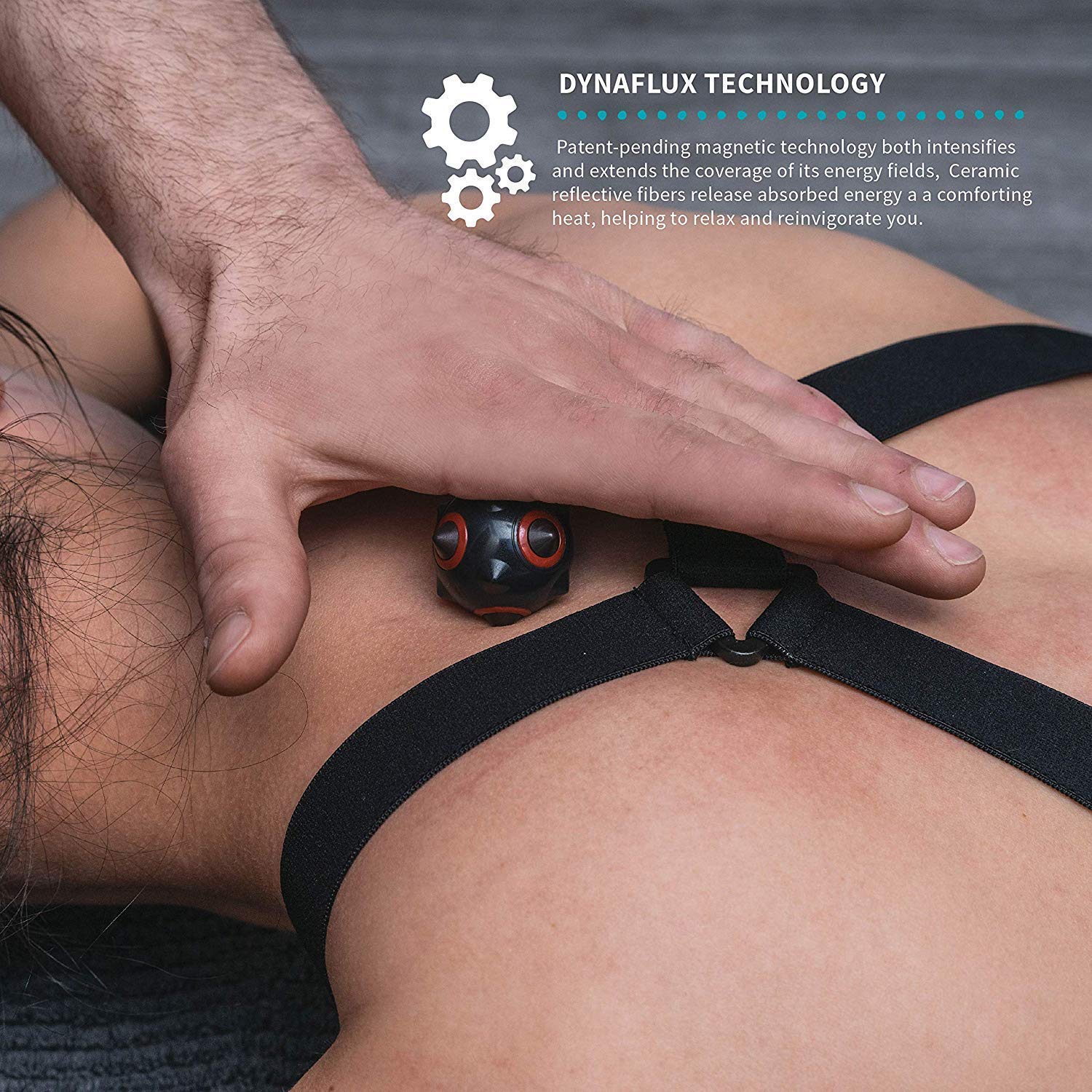 Nikken Kenko MagDuo® Massager 13201 Magnetic Deep Tissue Massage - Compact Portable Massager - Works Perfectly for Stress, Fatigue and tight muscles