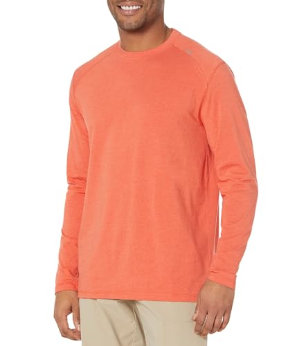 tasc Performance Carrollton Long Sleeve Shirt Fire Heather LG