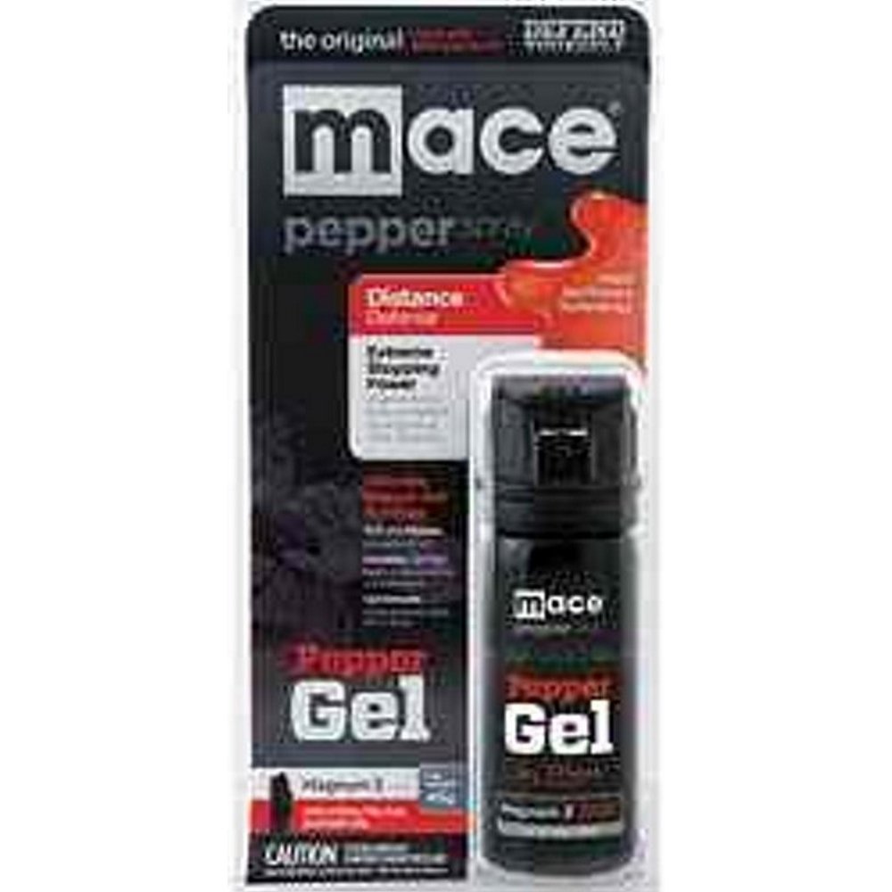 Nimrod's Wares 2-Pack MACE Gel Stream 18ft Pepper Spray Magnum 3 Bundle with Microfiber Cloth