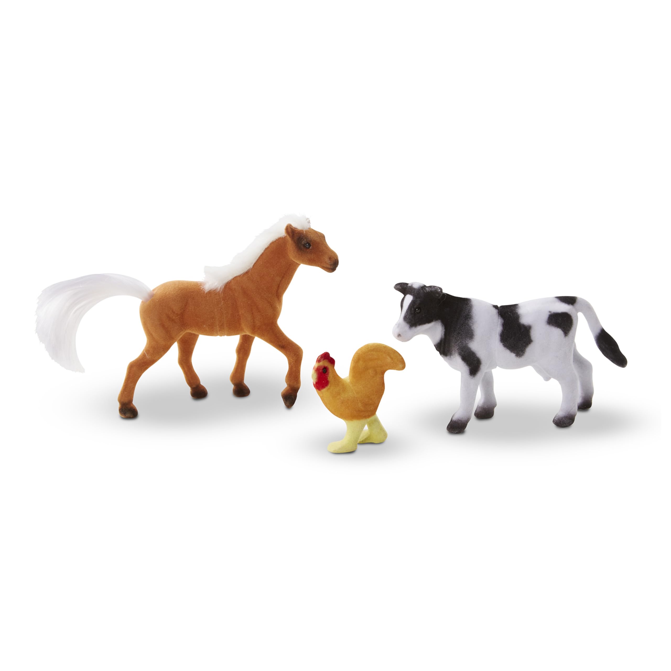 Melissa & Doug Farm Friends Collectible Toy Animal Figures (10 pcs)