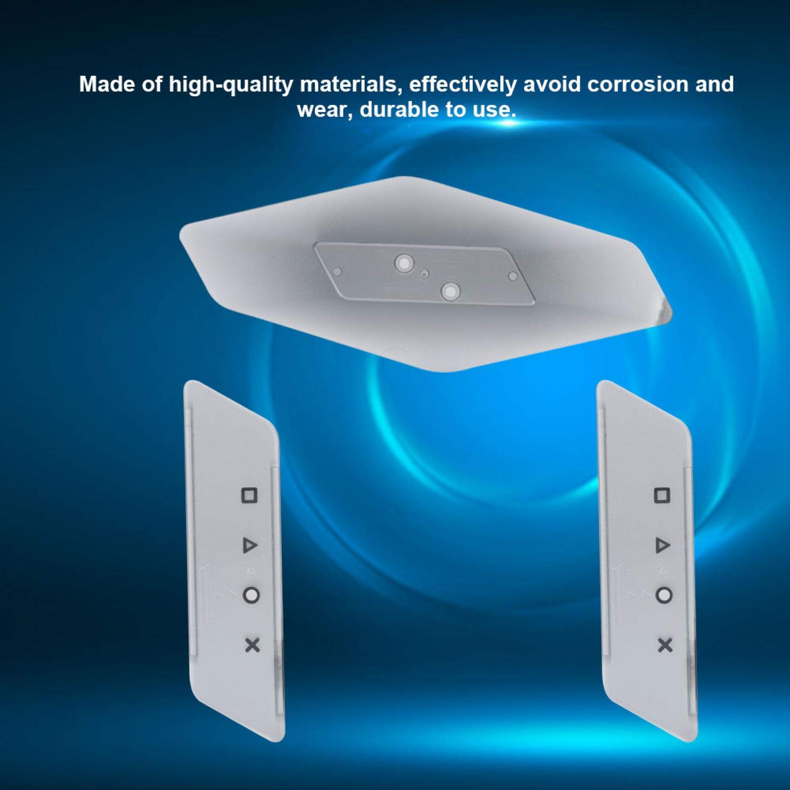 Socobeta White Game Controller Vertical Dock Holder Bracket Stand Holder for PS4 SLIM/PRO Game Console