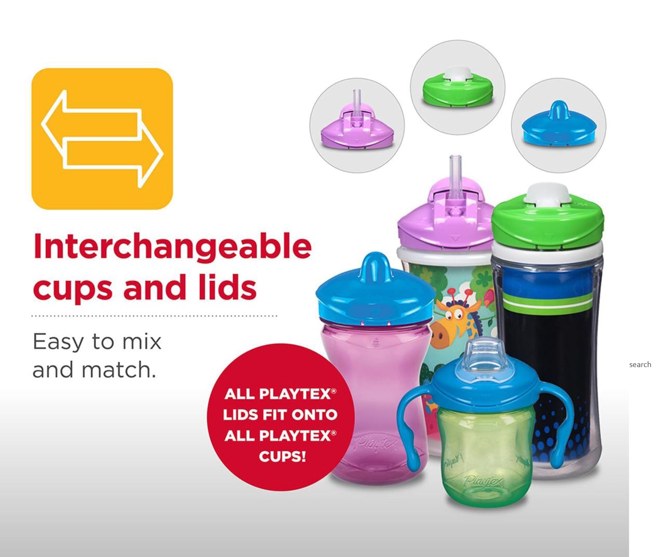 Playtex Baby Sipsters Stage 3 PAW Patrol Spout Cups, Spill-Proof, Leak-Proof, Break-Proof - Pink & Purple, 9 Oz, 2 Count