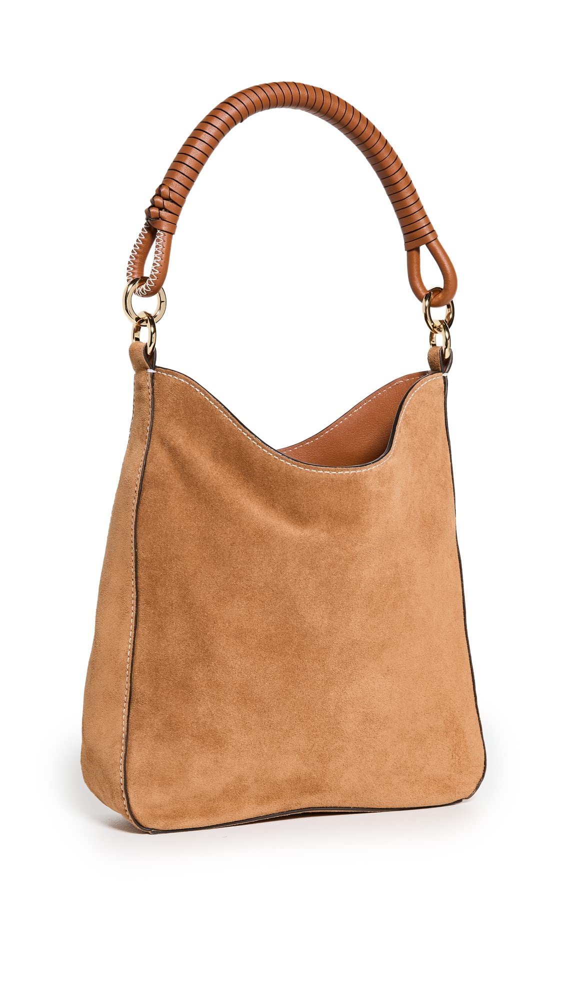 STAUD Women's Mel Shoulder Bag, Tan, One Size