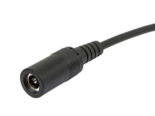 Monoprice 8-Head Multi-Plug Daisy-Chain Cable - 12-Inch, 2.1mm Pins for Guitar Pedal Power Adapters