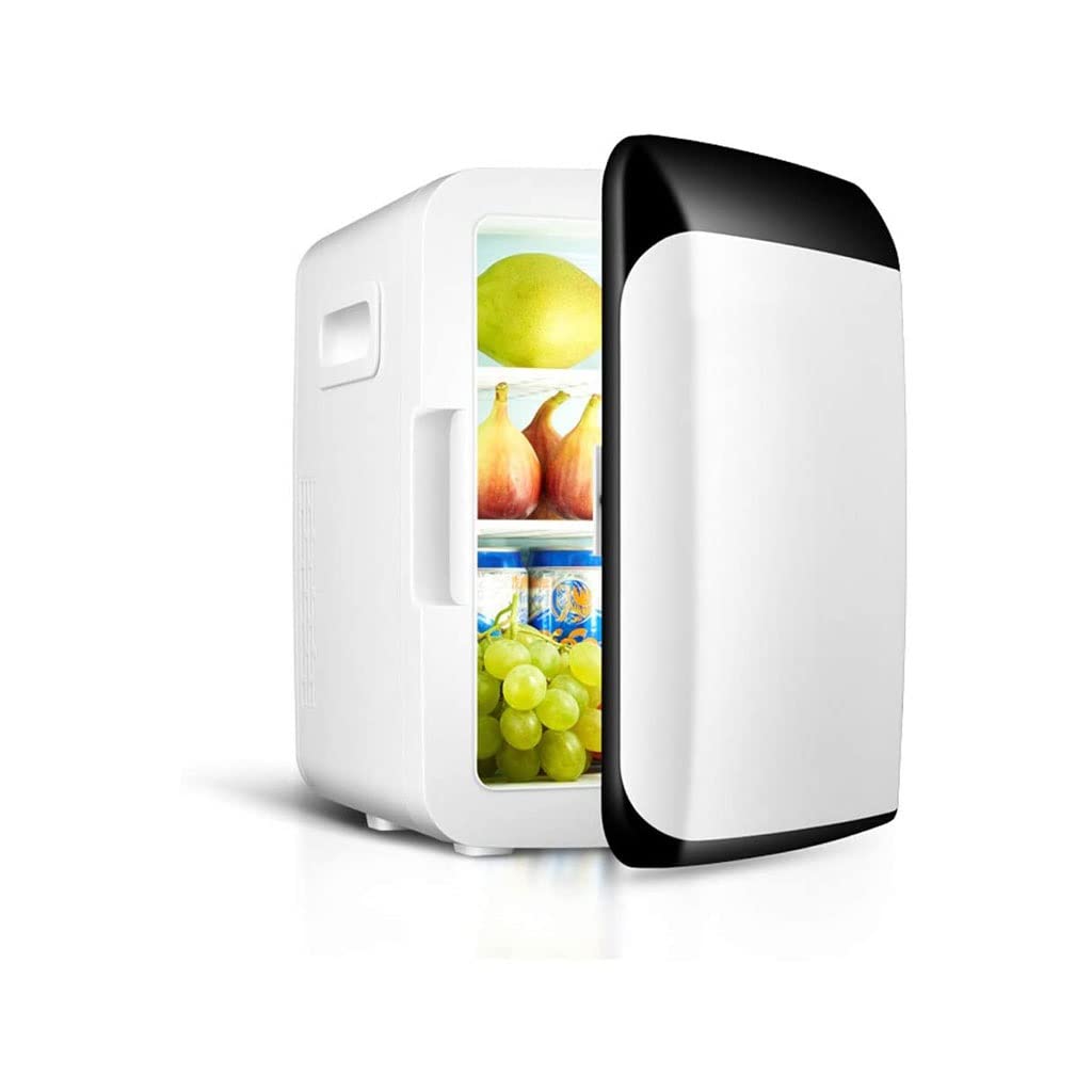 N/A 15LCar Refrigerator Mini Fridge Cooler Food Fruits Beverages Cosmetics Freezer Heater for Home