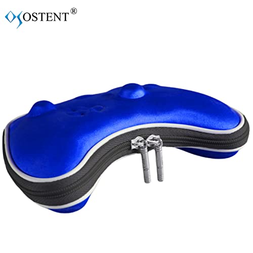 OSTENT Air Foam Hard Pouch Case Bag Sleeve for Microsoft Xbox One Wireless Controller - Color Blue