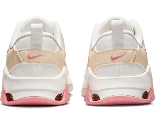 Nike Women's Air Zoom Bella 6 Sneakers, White Pink, 8.5