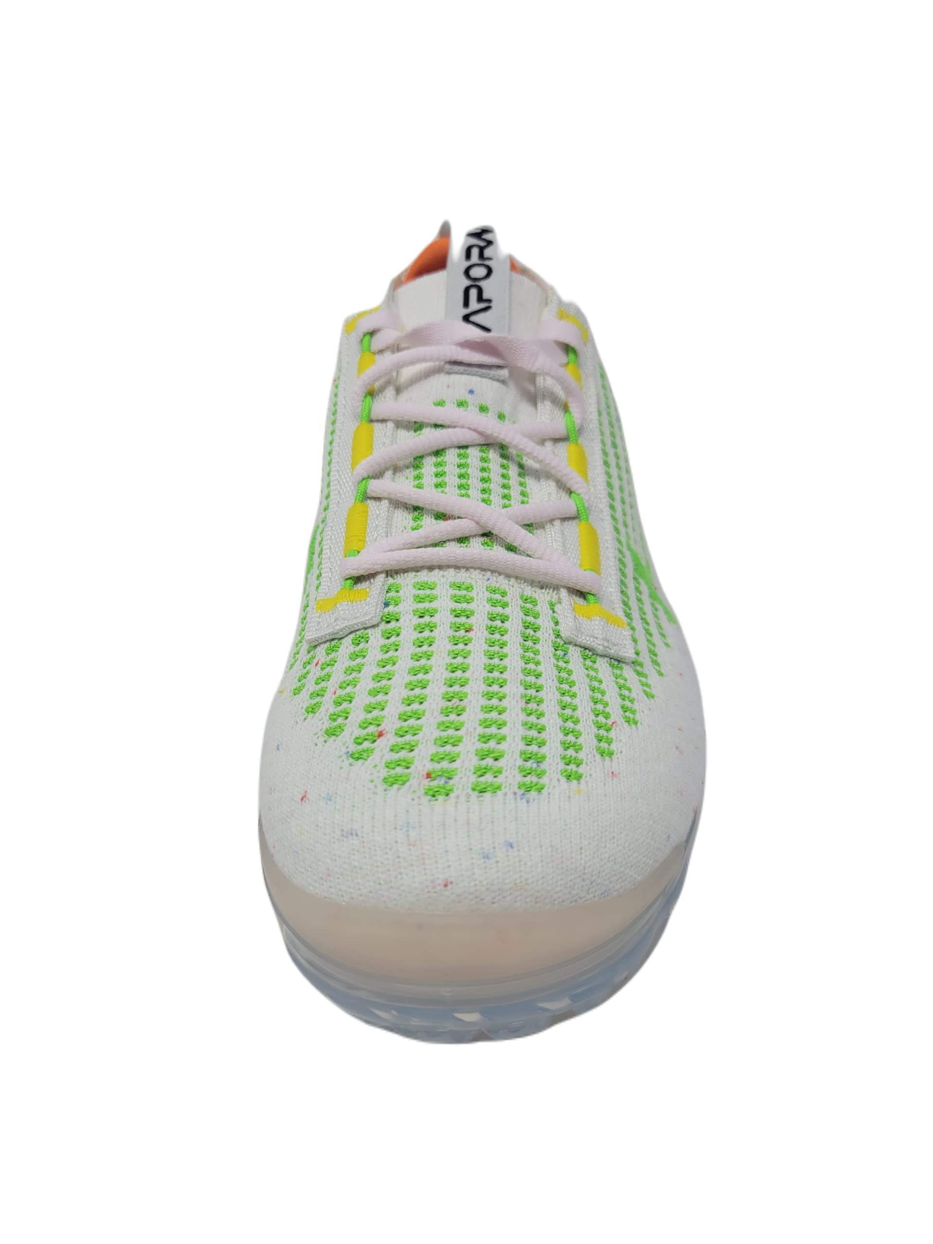 Nike Women's Air Vapormax 2021 Flyknit Shoes, White/White Pearl Pink-Sail, 8.5 M US