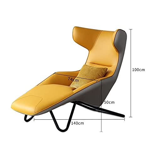 N/A Single-Seat Sofa Chair Modern Simple Casual Wingback Chair Designer Snail Chair Lazy Bedroom Recliner