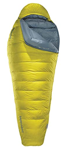 Therm-a-Rest Parsec 20F/-6C ​Ultralight Down Mummy Sleeping Bag, Regular, Larch