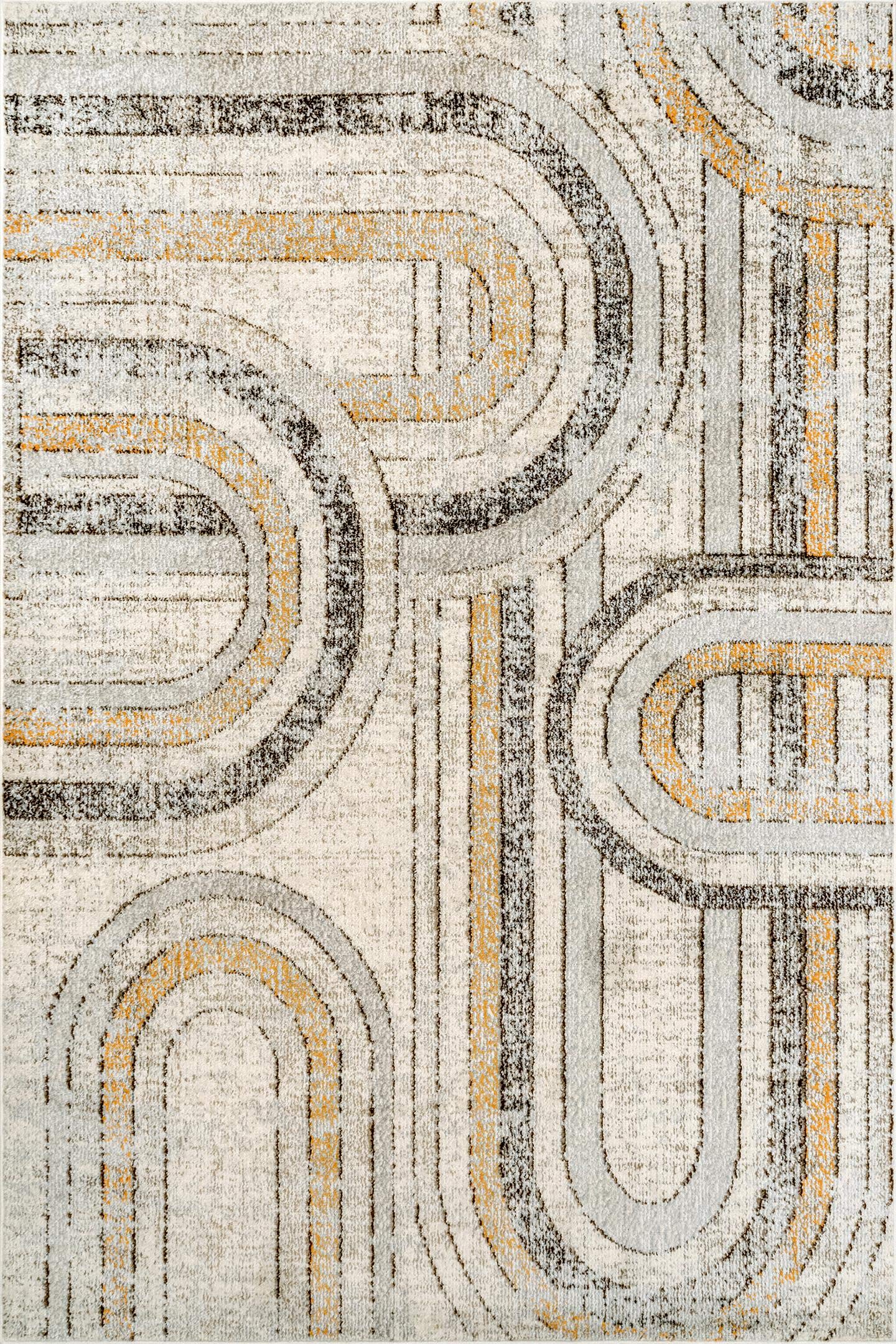 nuLOOM Livia Fading Arches Area Rug, 8x11, Grey