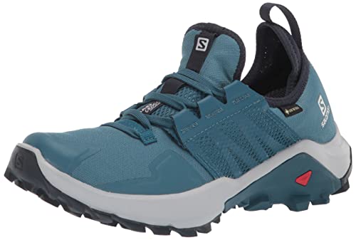 Salomon MADCROSS Gore-TEX Trail Running Shoes for Men, Mallard Blue/Legion Blue/Night Sky, 11.5