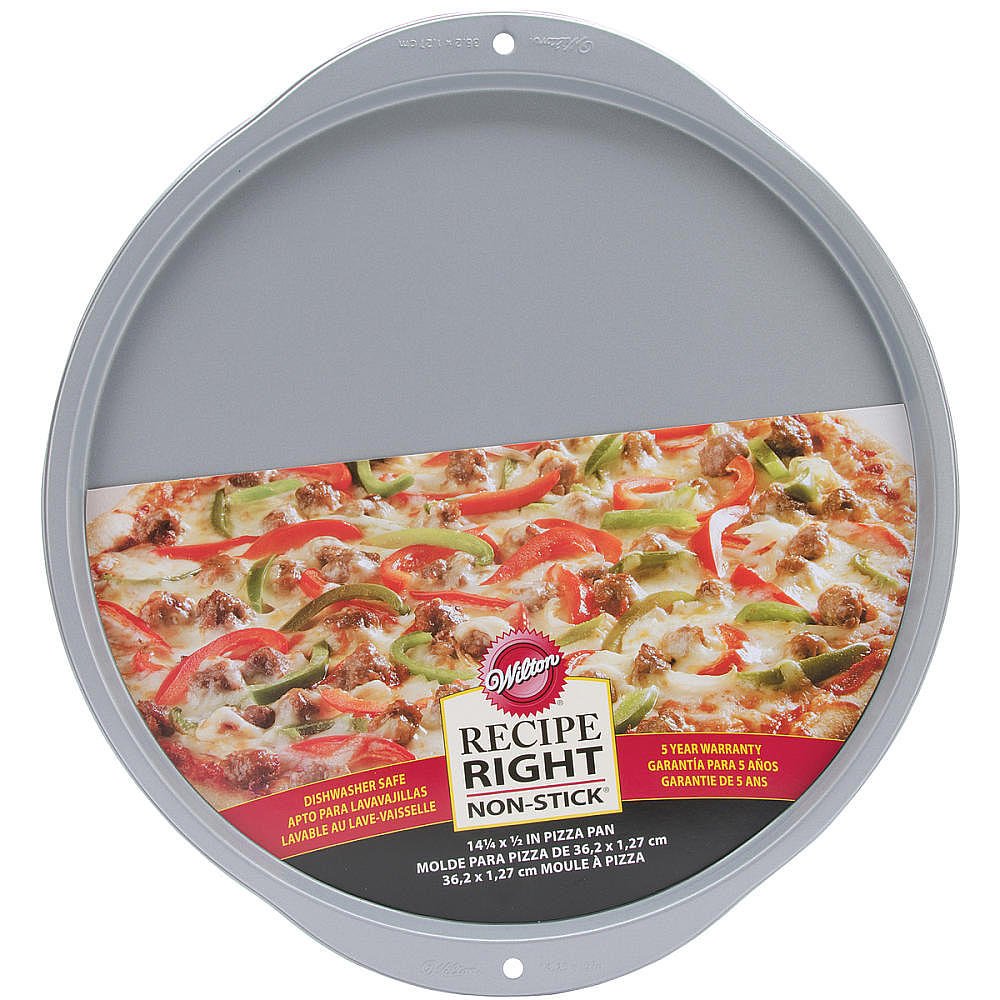 Wilton Pizza Pan 14-1/4" Dia. Non Stick Steel