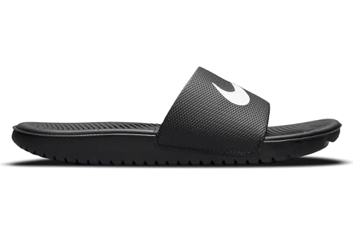 Nike Kawa Slide GS/PS 819352 Junior Slides (UK 4.5 us 5Y EU 37.5, Black White 001)