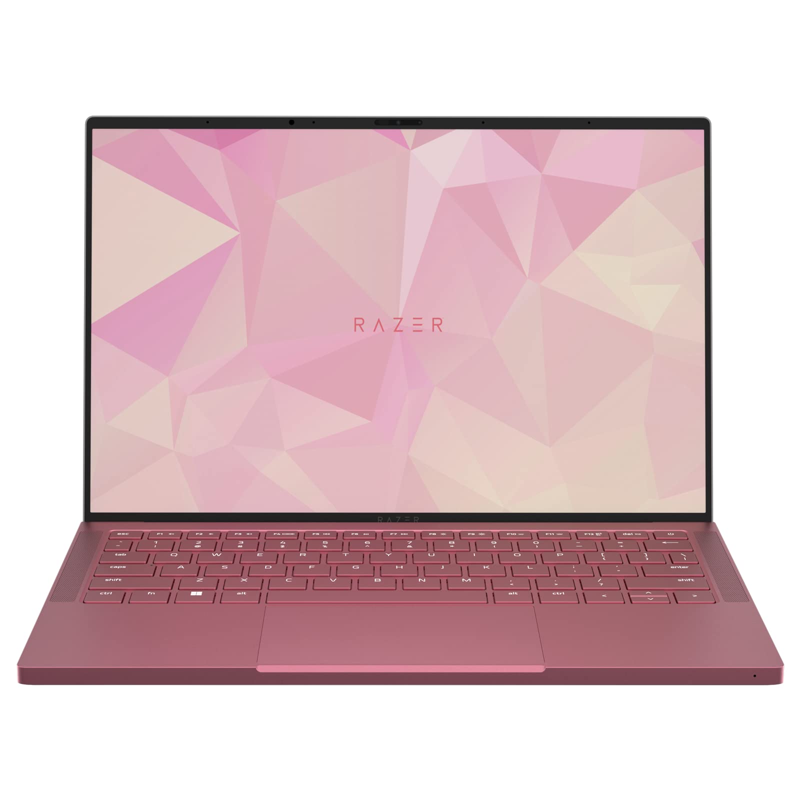 Razer Book 13 Laptop: Intel Core i7-1165G7 4 Core, Intel Iris Xe, 13.4" UHD 60Hz (1920x1200), 16GB RAM, 1TB SSD PCIe M.2 - Windows 11 - CNC Aluminum - Chroma RGB - Thunderbolt 4 - Quartz Pink