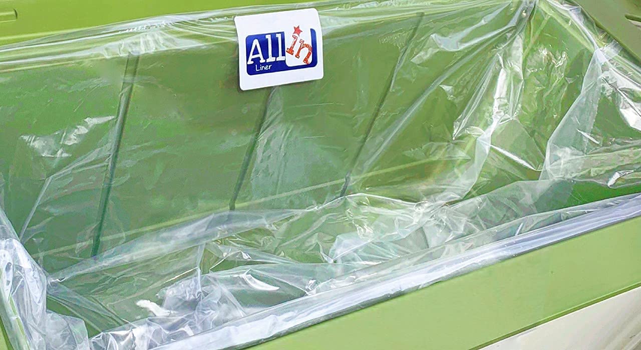 Plastic Cooler Liner – BPA Free Cooler Liner – 2XL Liners Fit 100 QT to 160 QT Coolers – 2 Large Liners Fit 60QT to 95QT Coolers – 2 Bucket Liner Fit 5 or 6 Gallon Buckets by Allinliner (6 Pack)