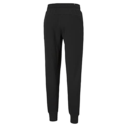 PUMA mens Essentials Sweatpants, Black/Cat, X-Large US