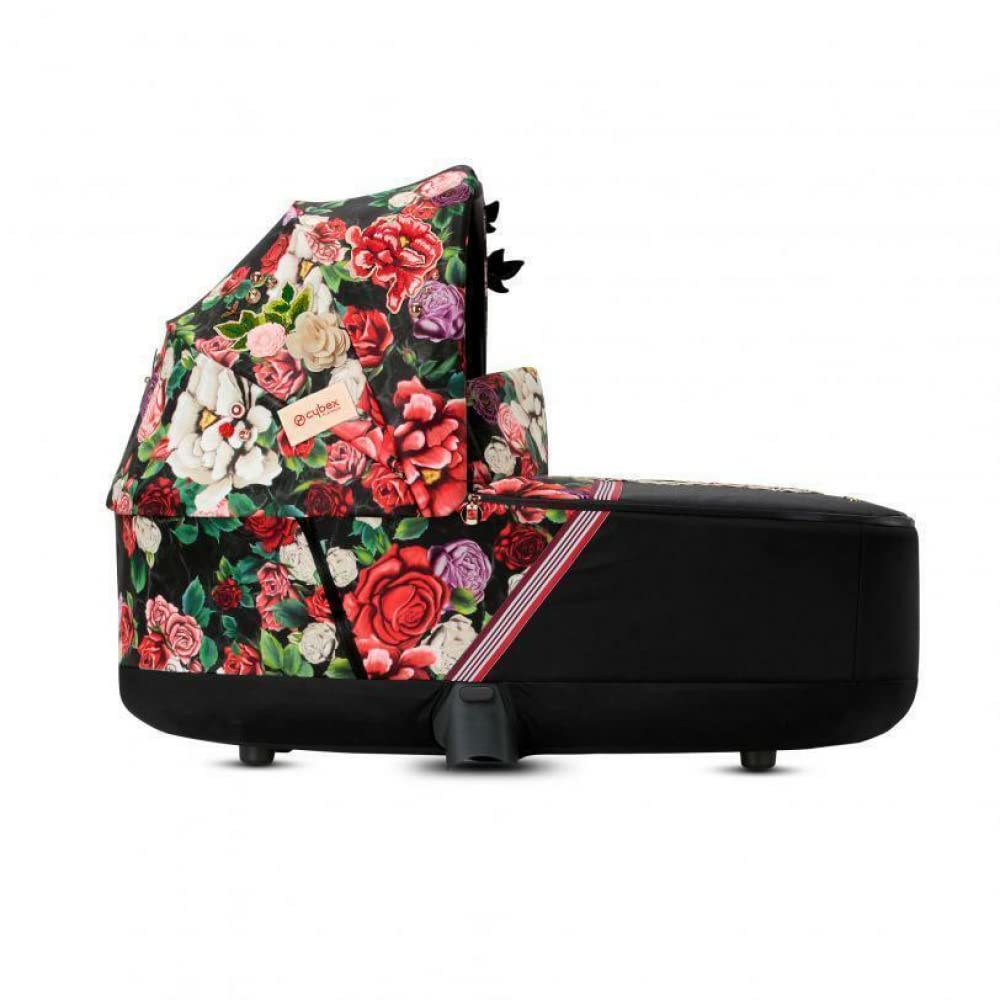 MengK CYBEXs Spring Blossom Priam Lux Carry Cot 鈥?Black