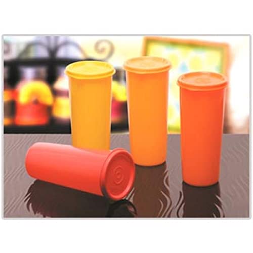 TP-640-T212 Tupperware Plastic Jumbo Tumblers (Set of 4)